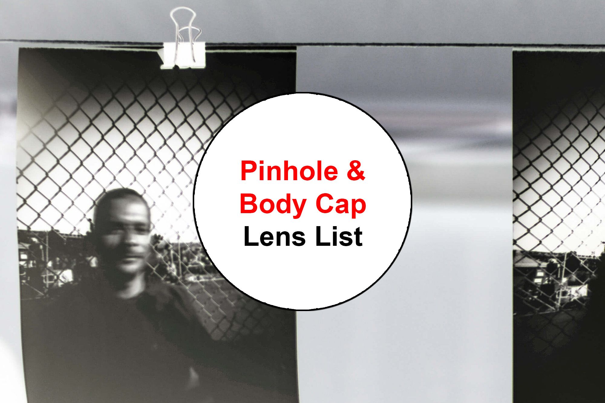 Pinhole and Body Cap Lens List - Michael Kowalczyk Photography