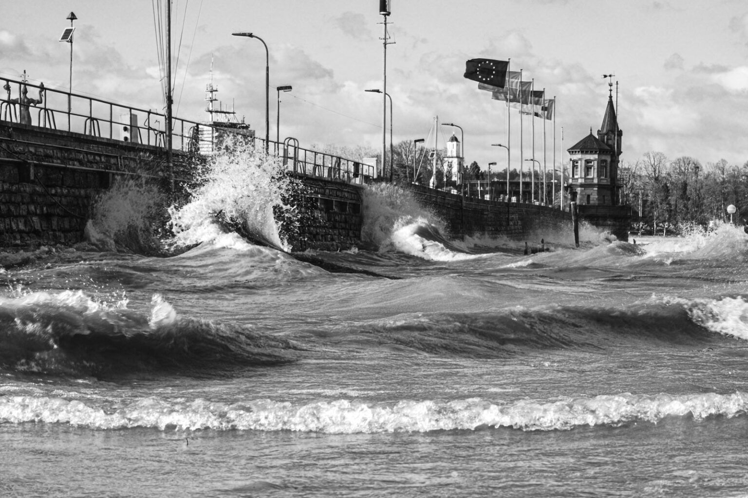 Sturmböen am Konstanzer Hafen - Michael Kowalczyk Photography